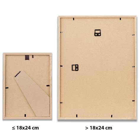 Frames Factory Holz Bilderrahmen Tisar Oak 40x60 Cm Eiche Kunstglas