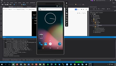 Visual Studio Emulator不要在Xamarin运行应用程序和XAML页面 程序员大本营