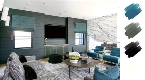 Green Blue And Grey Living Room Living Room Home Decorating Ideas