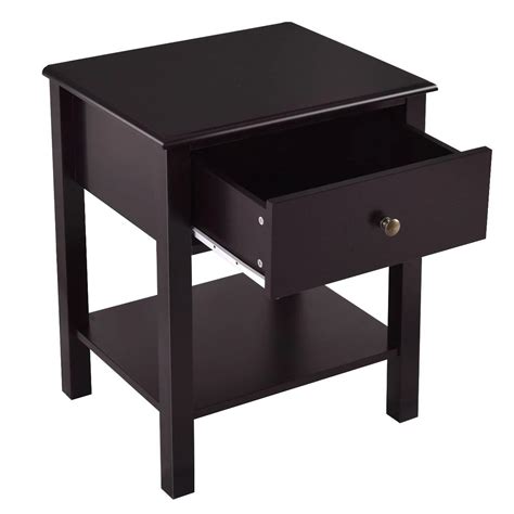 Szafka Nocna Stolik Boczny 48 X 40 X 58 5 Cm COSTWAY Sklep EMPIK
