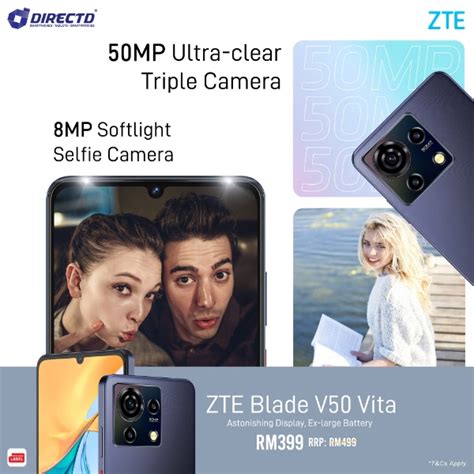 Directd Retail Wholesale Sdn Bhd Online Store Zte Blade V Vita