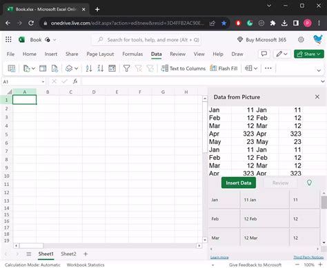 How To Insert Data From A Picture In Microsoft Excel Gear Up Windows