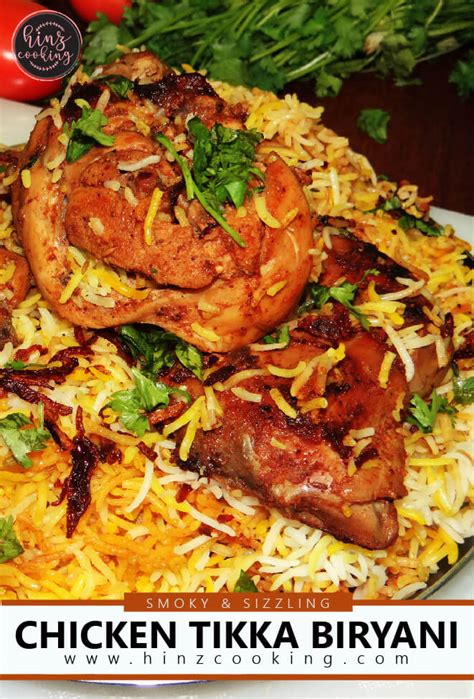 Chicken Tikka Biryani Pakistani Style Hinz Cooking
