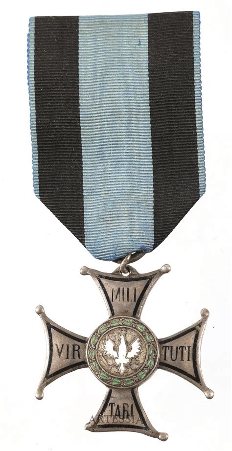 Warsztat K Gajewski Warszawa Krzyż Srebrny Orderu Virtuti Militari V