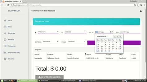 Sistema De Citas C Agenda médica