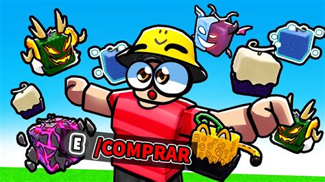 COMPRANDO FRUTAS hasta CONSEGUIR la MÁS CHETADA en BLOX FRUITS