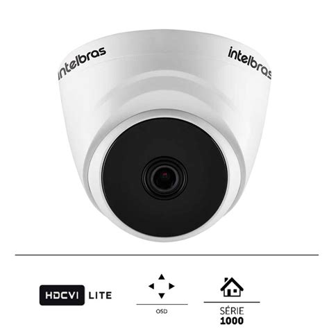 Kit 16 Kit Câmeras Intelbras VHL 1120 Dome HDCVI Lite HD 720p Visão