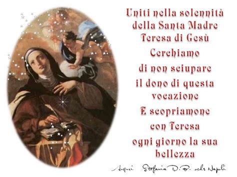 Frasi Di Santa Teresa D Avila