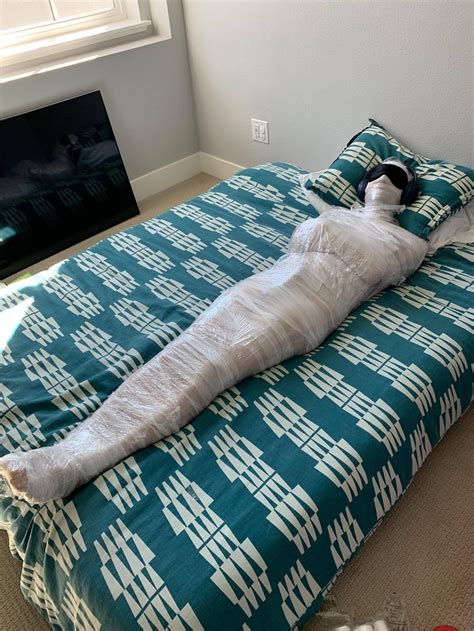 Purple Wrap Rmummificationbondage