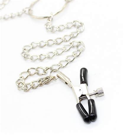 Nipple To Clit TweezerClamp Set Bondage BDSMAdjustable Etsy