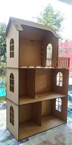 Como Hacer CASA BARBIE De MDF Muy FACIL De Hacer EXPLICADO PASO A PASO