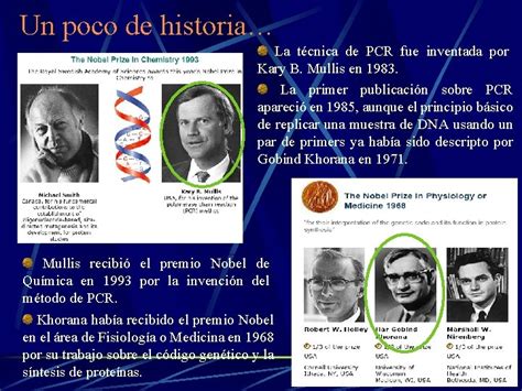 Polymerase Chain Reaction Pcr Un Poco De Historia