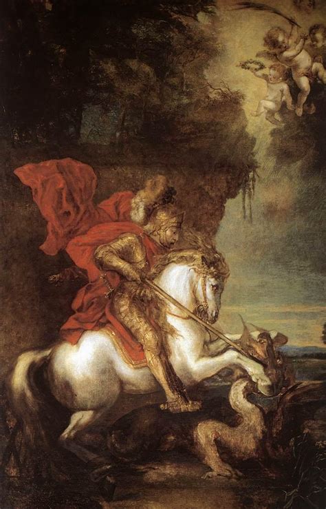 St George And The Dragon Painting Raphael At PaintingValley