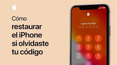 C Mo Restaurar El Iphone Si Olvidaste Tu C Digo Soporte T Cnico De