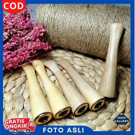 Pipa Roko Gading Kayu Kemuning Asli Multi Lazada Indonesia