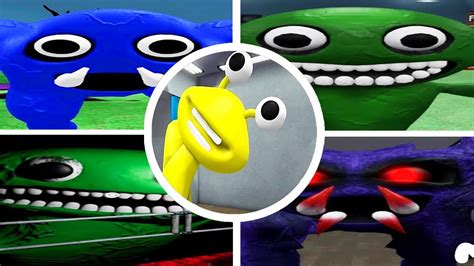 Garten Of Banban All Bosses Jumpscares And Creepy Moments Youtube