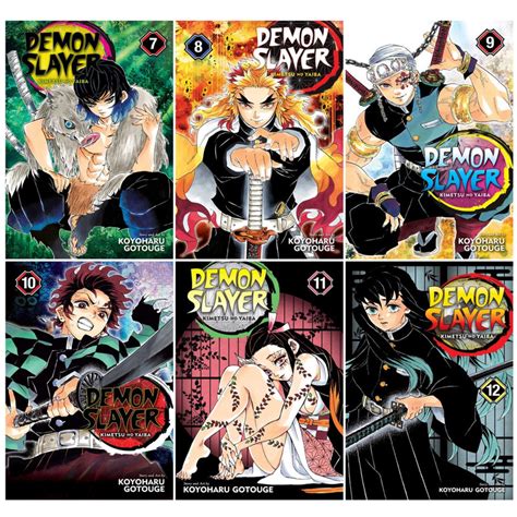 DEMON SLAYER KIMETSU NO YAIBA English MANGA By Koyoharu Gotouge Books 7