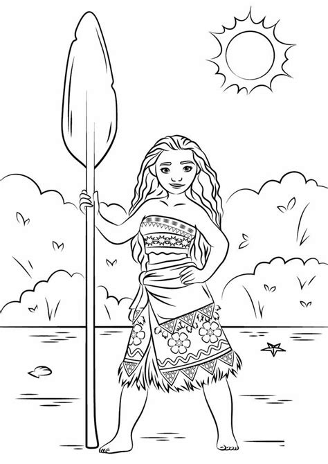 36 Desenhos Da Moana Para Colorir Desenhos Para Colorir