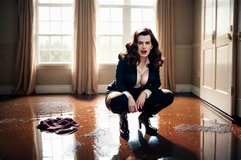 Dopamine Girl A Full Body Photo Realism Shot Of Hayley Atwell Parody