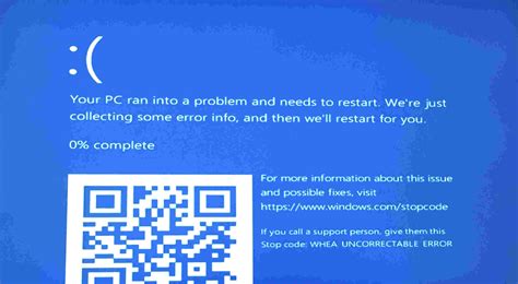 mengatasi your pc ran into a problem and needs to restart