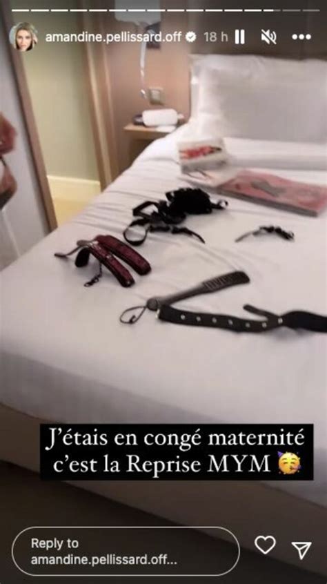Amandine Pellissard reconvertie dans le X elle dévoile un cliché qui