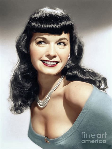 Bettie Page The Queen Of Pin Ups Photograph By Franchi Torres Fine