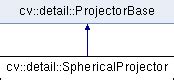 OpenCV Cv Detail SphericalProjector Struct Reference
