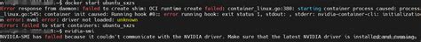 failed to start containers error nvml error driver not loaded unknown csdn博客