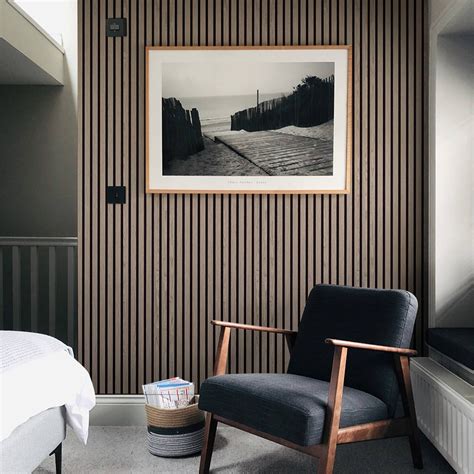 Acoustic Slat Wall Panles Natural Finish Pioneer Wall Panels