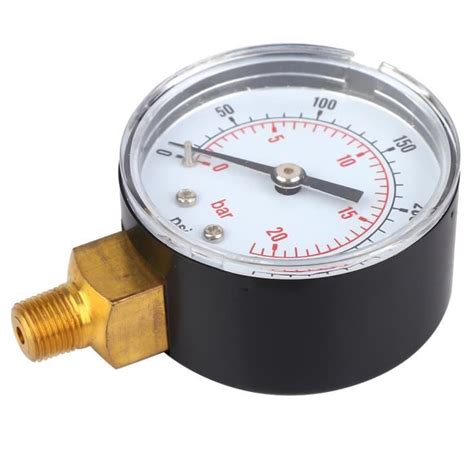 Gototop Jauge De Pression Manom Tre Mm Dial Bspt Connexion