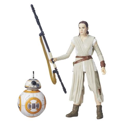 Star Wars The Force Awakens Rey Action Figure Merchandise Zavvi