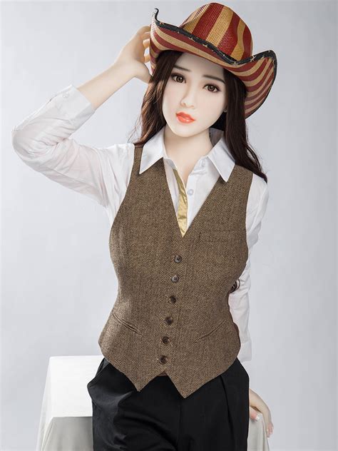 Costumeslive Réaliste 158 Cm Tpe Real Silicone Big Breast Love Doll Sex Doll