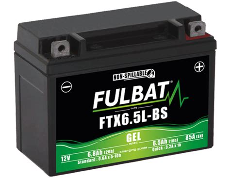 FTX6 5L GEL FULBAT MCYCLE BATTERY 12V 6 8AH BBL Batteries