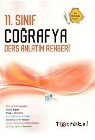 Test Okul Yayınları 11 Sınıf Coğrafya Ders Anlatım Rehberi Bkmkitap