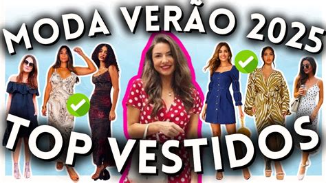 VESTIDOS 2025 Esses VESTIDOS estão na MODA E VÃO BOMBAR NO VERÃO 2025