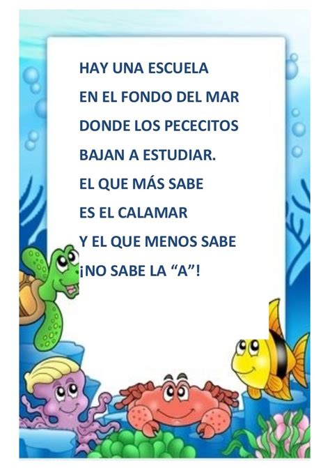 54 Poemas Cortos Para Niños Poesias Infantíles Bonitas 257 Mario
