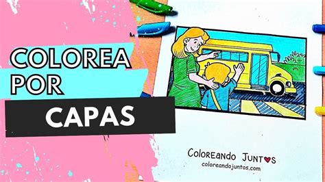 La Letra Q Con Dibujos Animados Coloreando Juntos