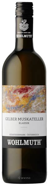 Wohlmuth Klassik Gelber Muskateller Vivino Australia