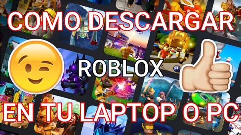 COMO DESCARGAR ROBLOX EN PC 2021 2022 YouTube