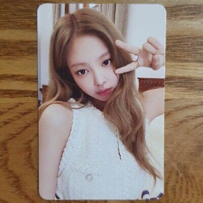 JENNIE OFFICIAL PHOTOCARD BlackPink 2nd Album Born Pink Box Set Ver