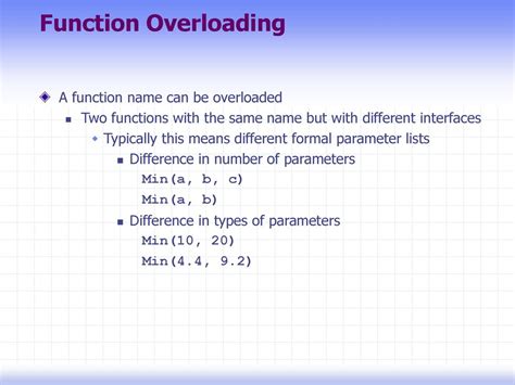 programmer defined functions ppt download
