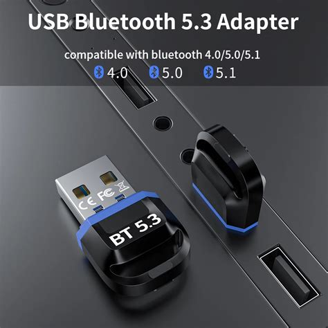 Cle Adaptateur Bluetooth USB Adaptateur USB Bluetooth Récepteur Dongle