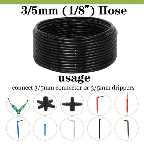 Kit Complet D Arrosage Tuyau D Arrosage En PVC Noir Blanc Bleu