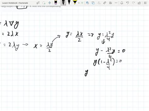 solved use lagrange multipliers to solve the given optimization problem hint [see example 2