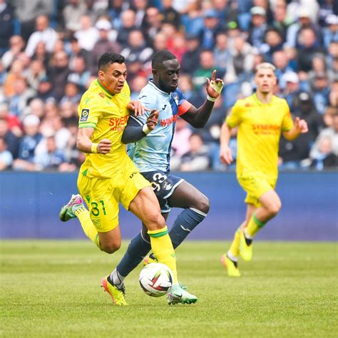 Le Havre Nantes 0 1 Les notes complètes Ligue 1 29ème j