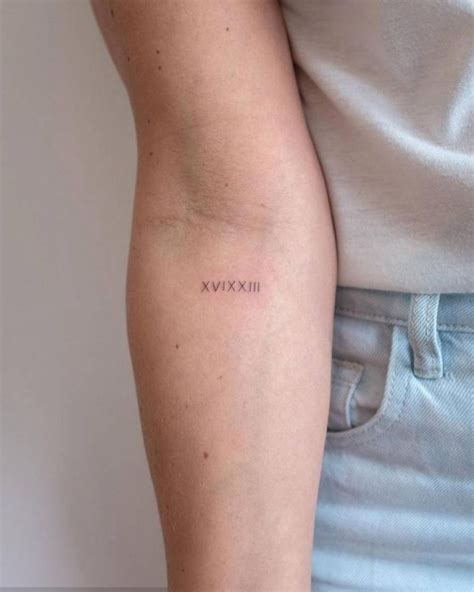 Best Roman Numerals Tattoo Meaning Everything You Need Off