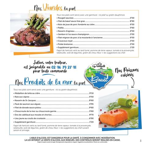 E LECLERC Carte Traiteur