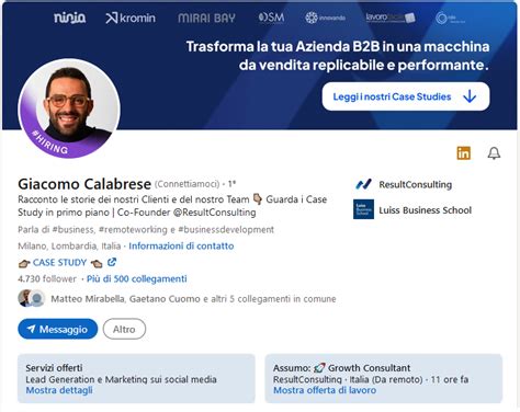 Consigli Per Creare Un Profilo Linkedin Efficace