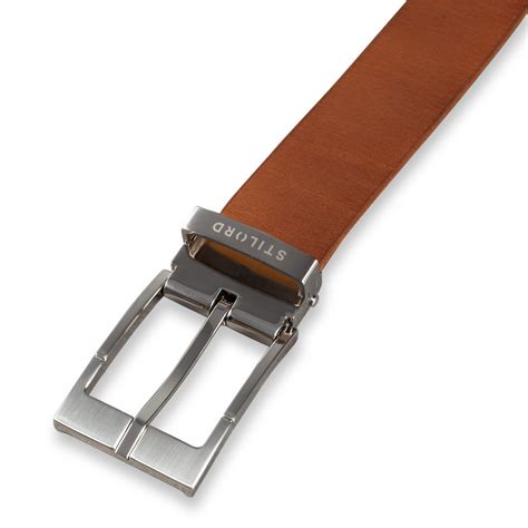 Ledergürtel Braun Herren Business STILORD