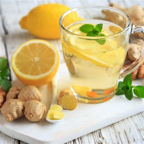 Une Boisson Healthy Au Citron Et Gingembre Pour Votre Cure Detox